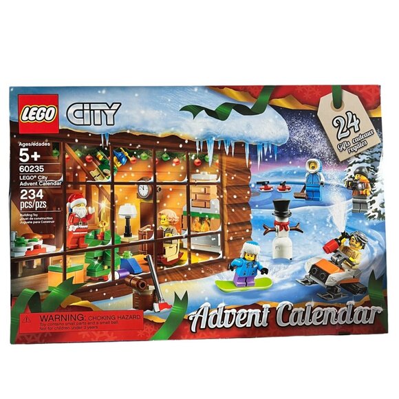 Lego | Toys | Lego City Advent Calendar 6235 24 Day Countdown 234 ...